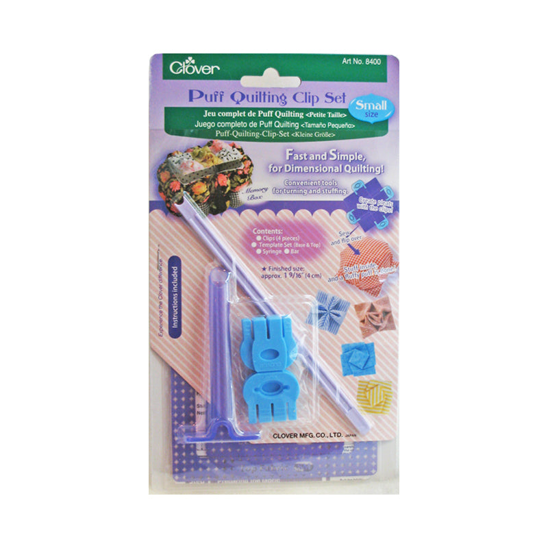 Clover Puff Quilting Clip Set – SAN MERINOS